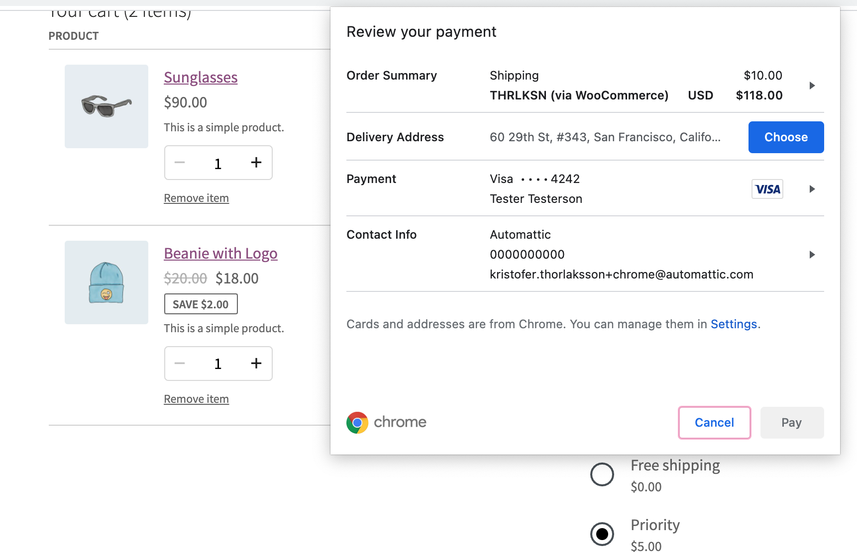 Checkout Block: Supporting multiple packages in stripe.paymentRequest (express payment) · Issue ...