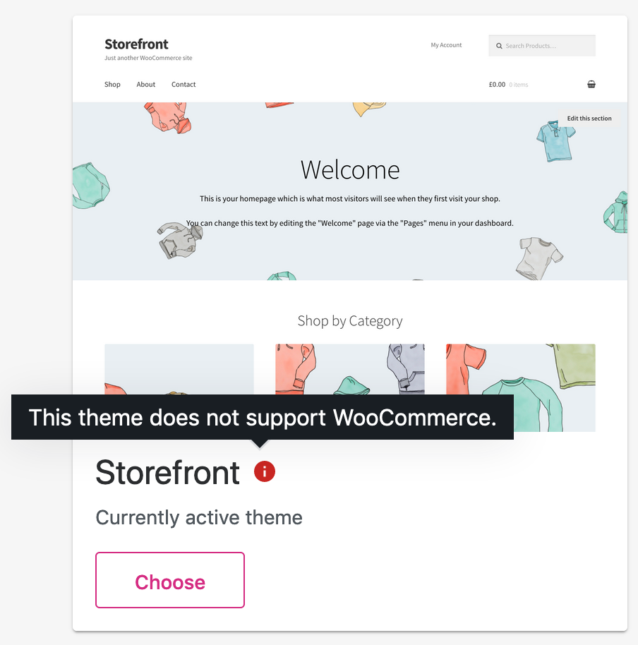 Unable to choose Storefront theme during on-boarding · Issue #2752 · woocommerce/woocommerce ...
