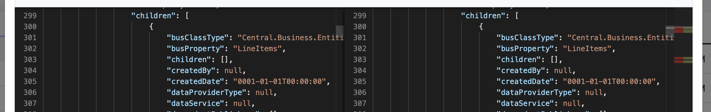 Diff Overview Bar no longer has the theme applied · Issue #532 · suren ...