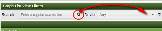 Device drop down (graphs->List/Preview) is limited to 20 devices & lacks a scroll bar · Issue ...