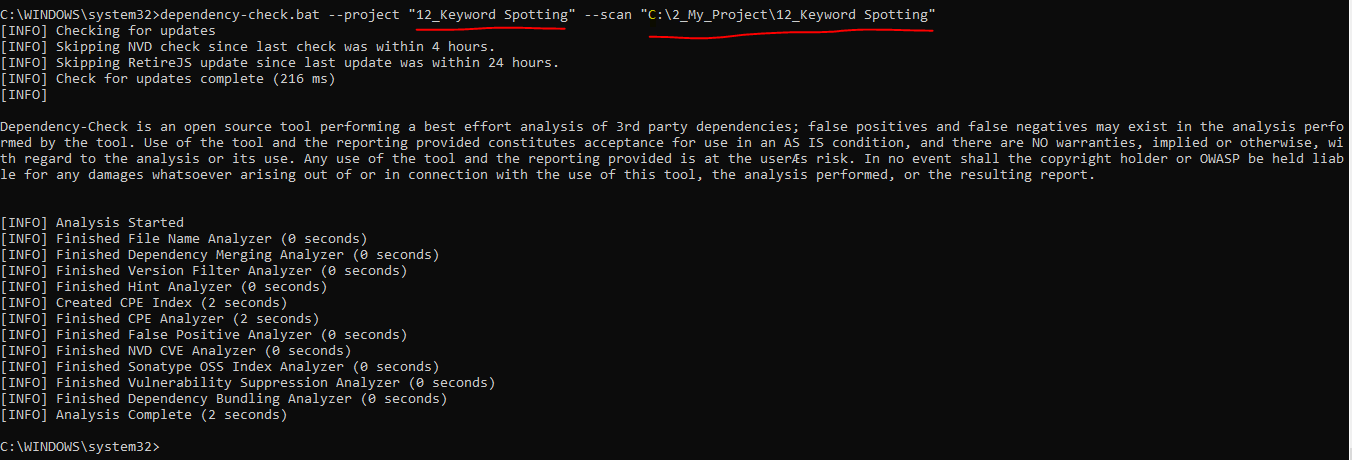 Dependency Check on Python Project · Issue #3003 · jeremylong/DependencyCheck · GitHub