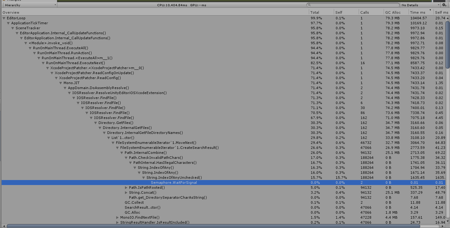 Freeze after enter in play mode · Issue #316 · googlesamples/unity-jar-resolver · GitHub