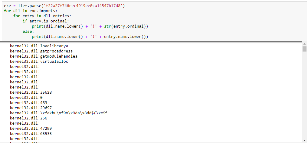 PE imports: Invalid ordinals and IAT/ILT · Issue #260 · lief-project/LIEF · GitHub