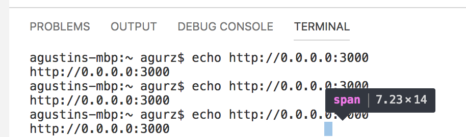 Terminal link tooltip location is wrong under the DOM renderer · Issue #50128 · microsoft/vscode ...