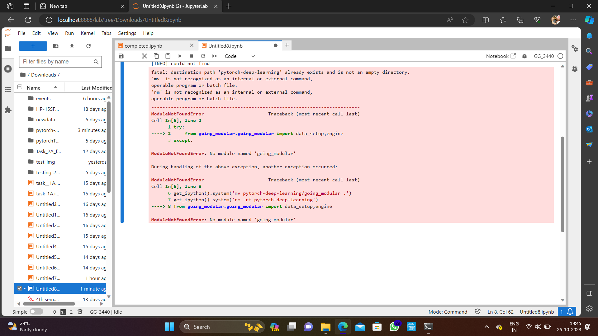 Error to import data_setup , engine · Issue #692 · mrdbourke/pytorch-deep-learning · GitHub