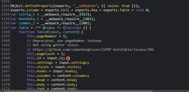 Cannot read properties of undefined (reading 'id') · Issue #981 · simonbengtsson/jsPDF-AutoTable ...