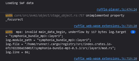 Black screen with audio on Factory Balls (Old Coolmath Games Version) · Issue #12713 · ruffle-rs ...