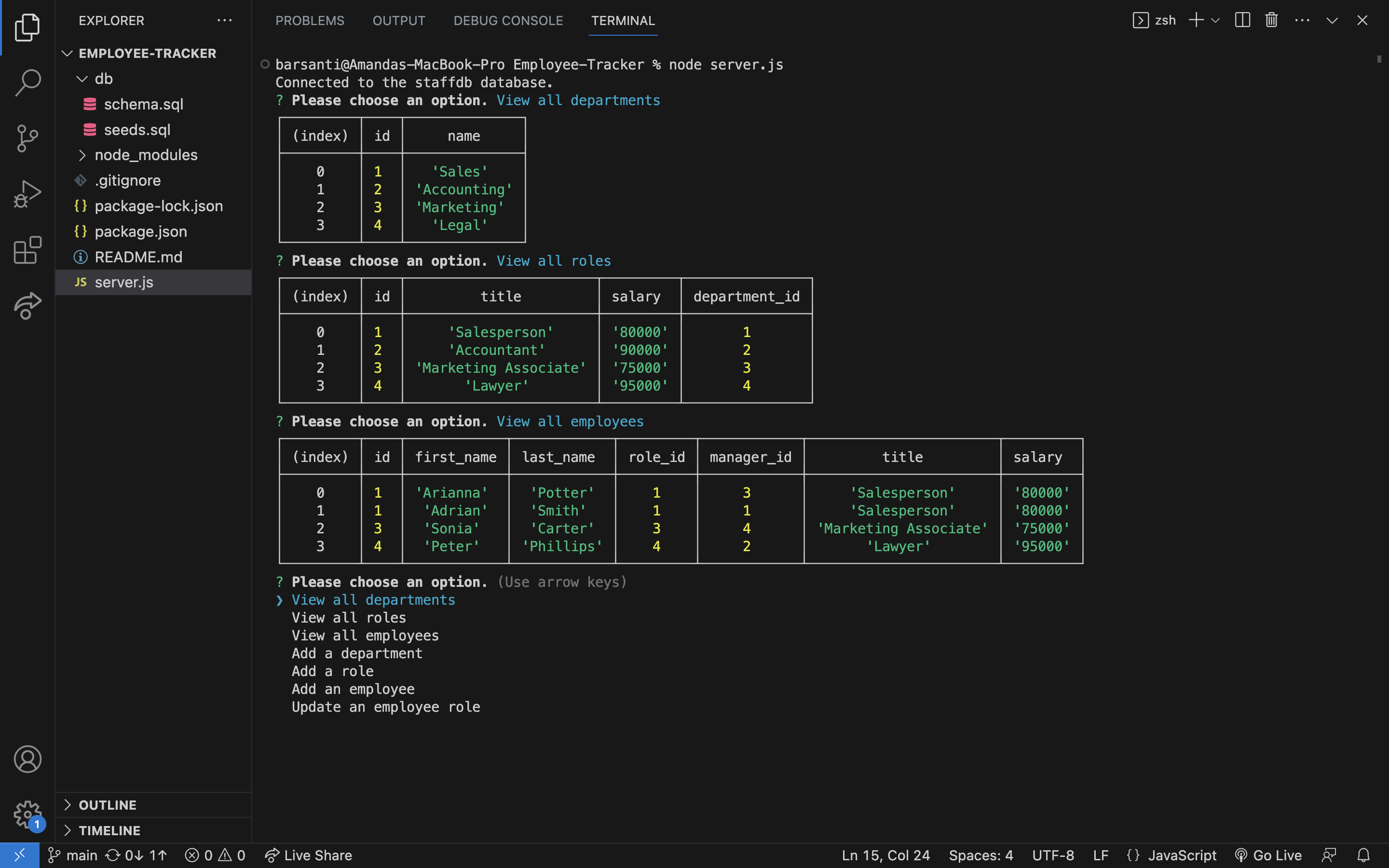 GitHub - Abarsanti22/Employee-Tracker