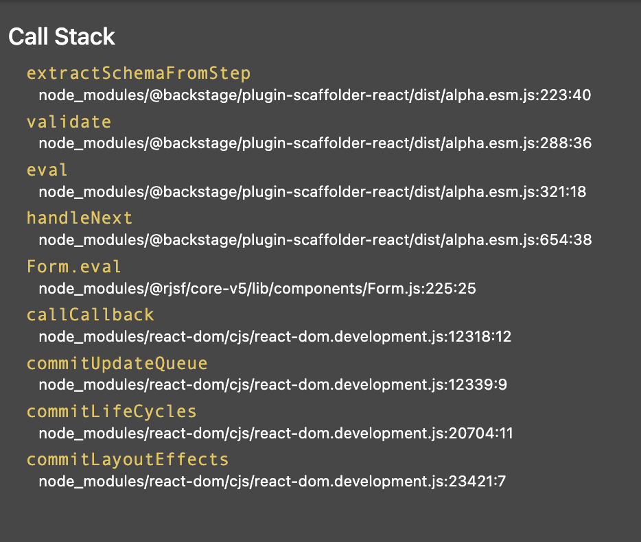 🐛 Bug Report Converting Circular Structure To Json Error · Issue 20256 · Backstagebackstage