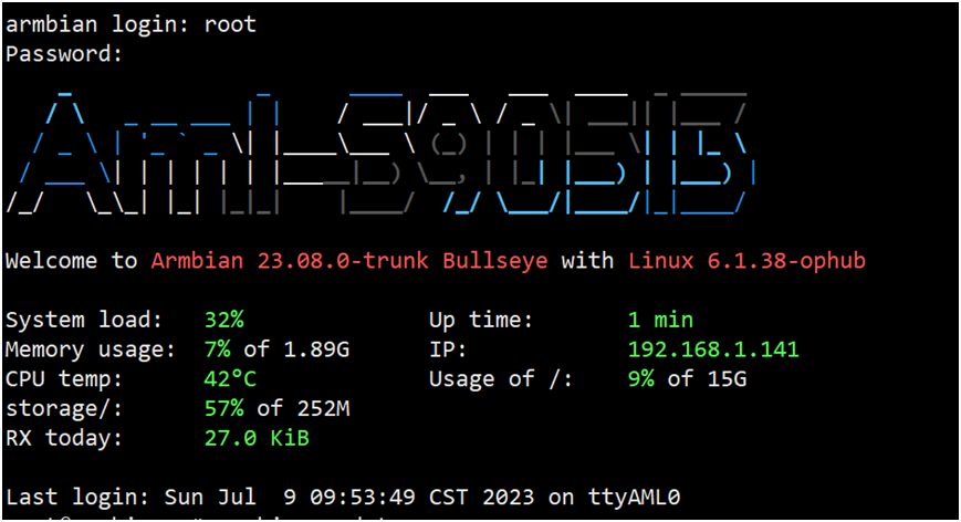 CM211-1 2+8G 刷：Armbian_23.08.0_amlogic_s905l3-cm211_bullseye_6.1.38_server_2023.07.08.img.gz U ...