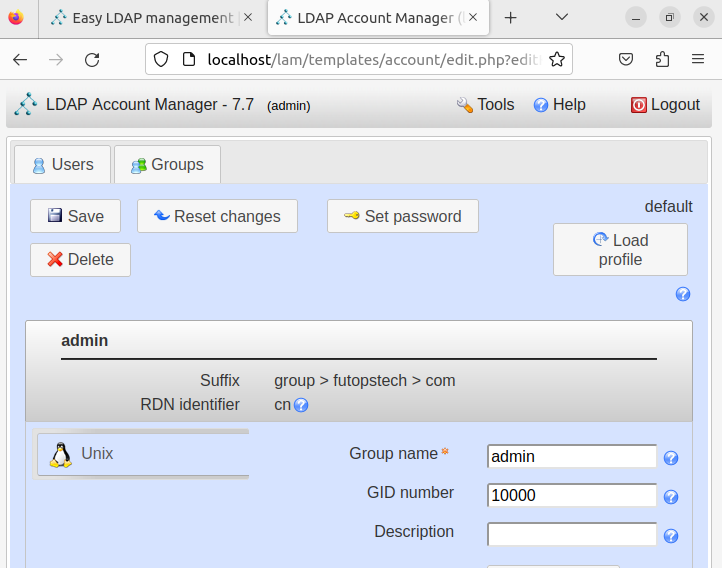 Issue with the LDAP Account Manager · Issue #242 · LDAPAccountManager/lam · GitHub