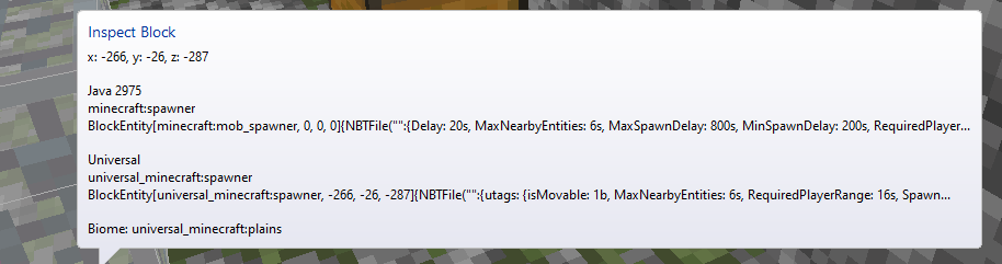 [Feature Request] Better Inspection panel · Issue #612 · Amulet-Team ...