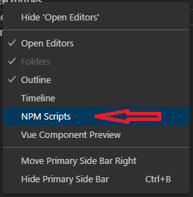 Consistency between folder view and npm scripts view ordering. · Issue #166363 · microsoft ...