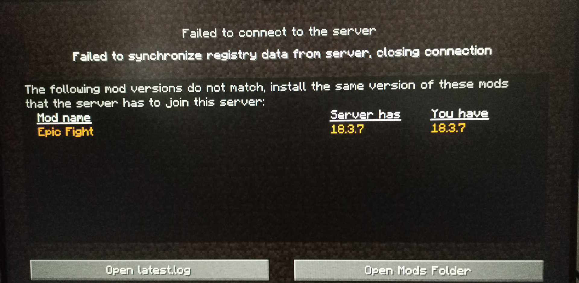 [Bug| · Issue #1343 · Yesssssman/epicfightmod · GitHub