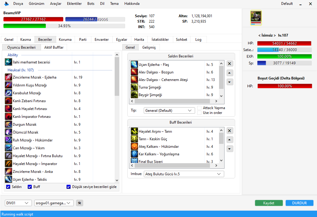 ŞEHİRDE HIZLI KOŞMA SKİLİNİ BASMIYOR · Issue #665 · SDClowen/RSBot · GitHub