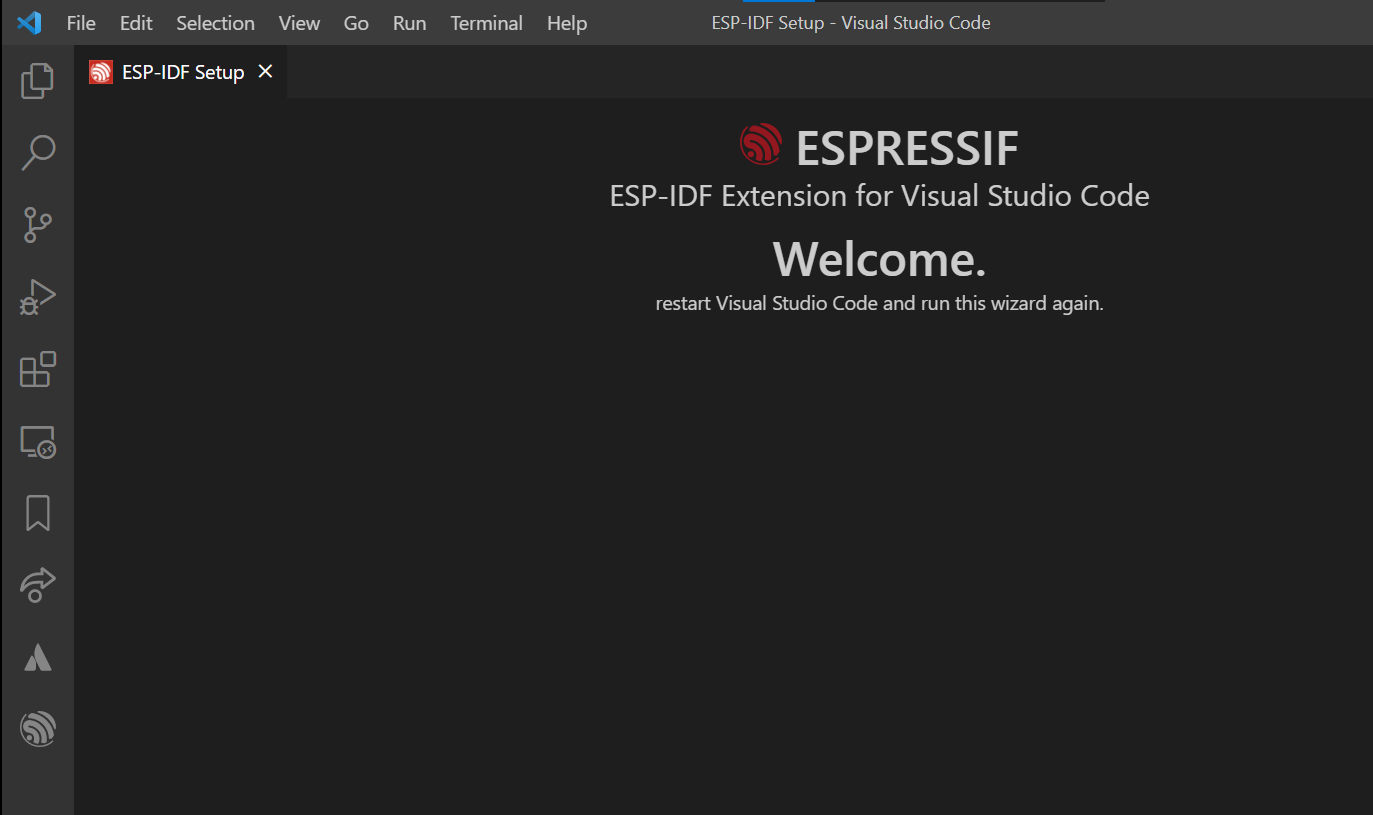 [Bug Report]: Unable to run the extention (VSC-842) · Issue #647 · espressif/vscode-esp-idf ...