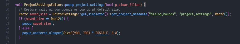 Project Settings freezes up Godot Engine · Issue #78594 · godotengine/godot · GitHub