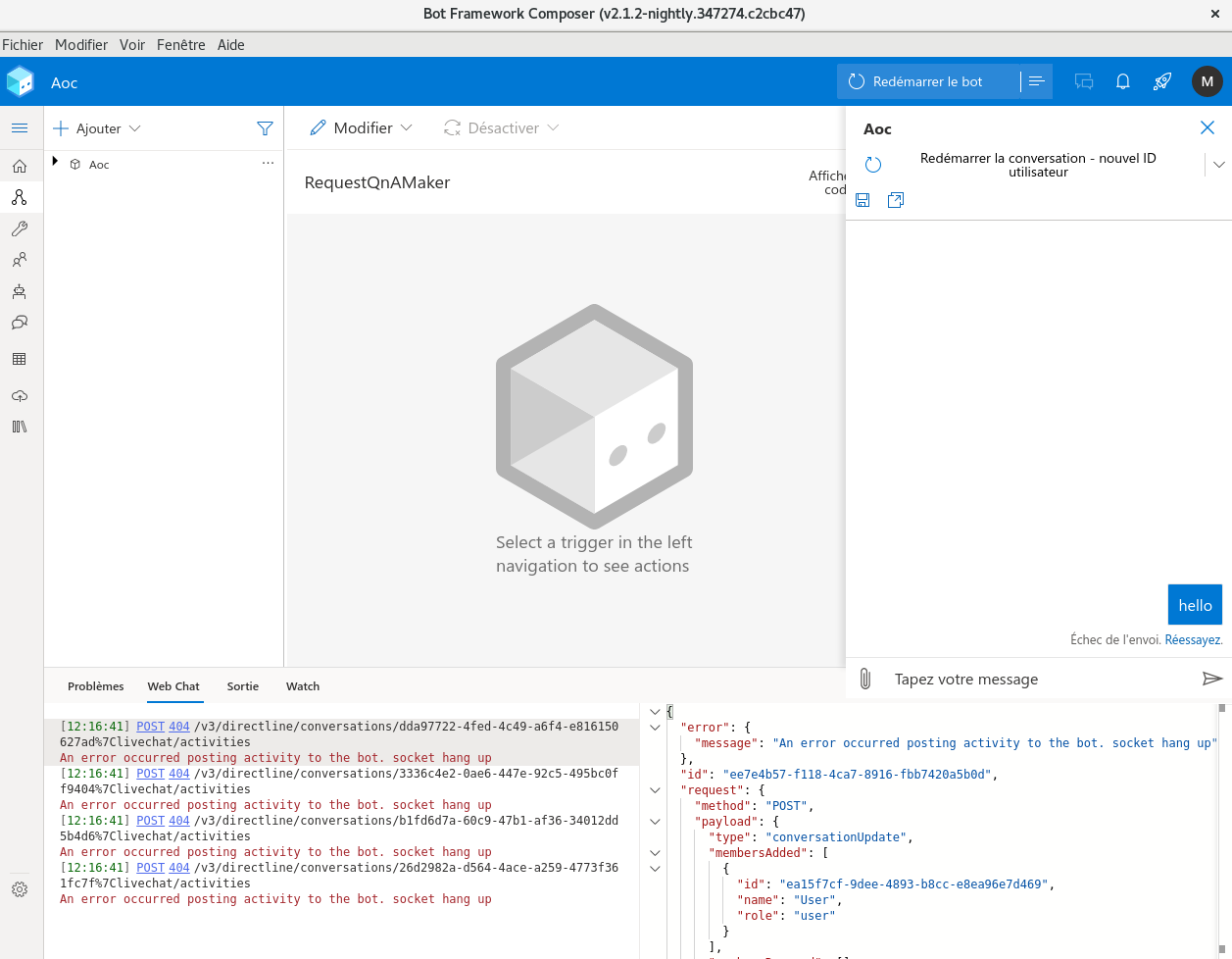 New version "2.1.2-nightly.347274.c2cbc47" not working with existing project · Issue #9557 ...