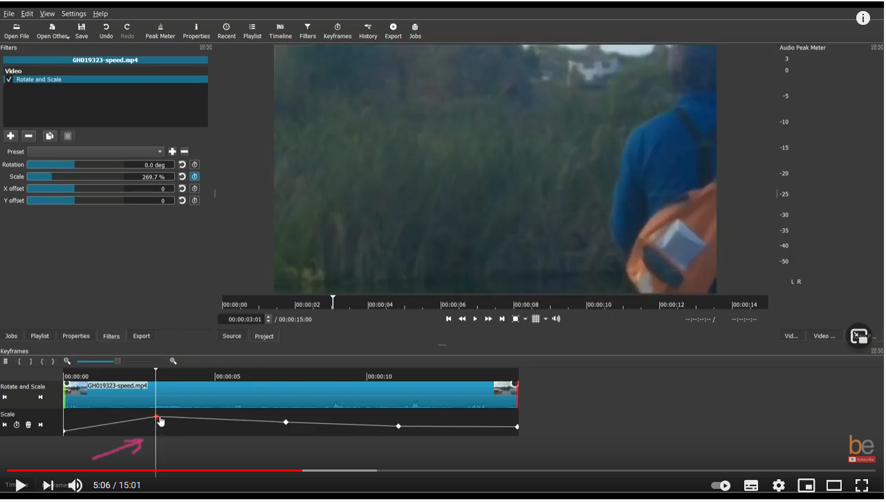 Keyframe graph not shown in Windows 10 · Issue #1000 · mltframework/shotcut · GitHub