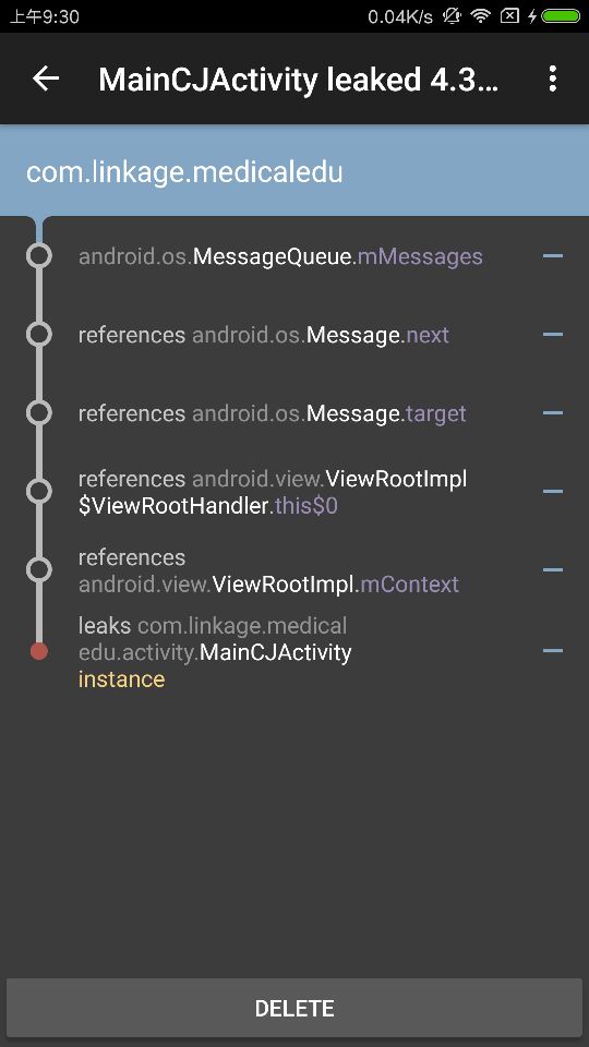 遇到内存泄露问题，请看详情！ · Issue #99 · scwang90/SmartRefreshLayout · GitHub