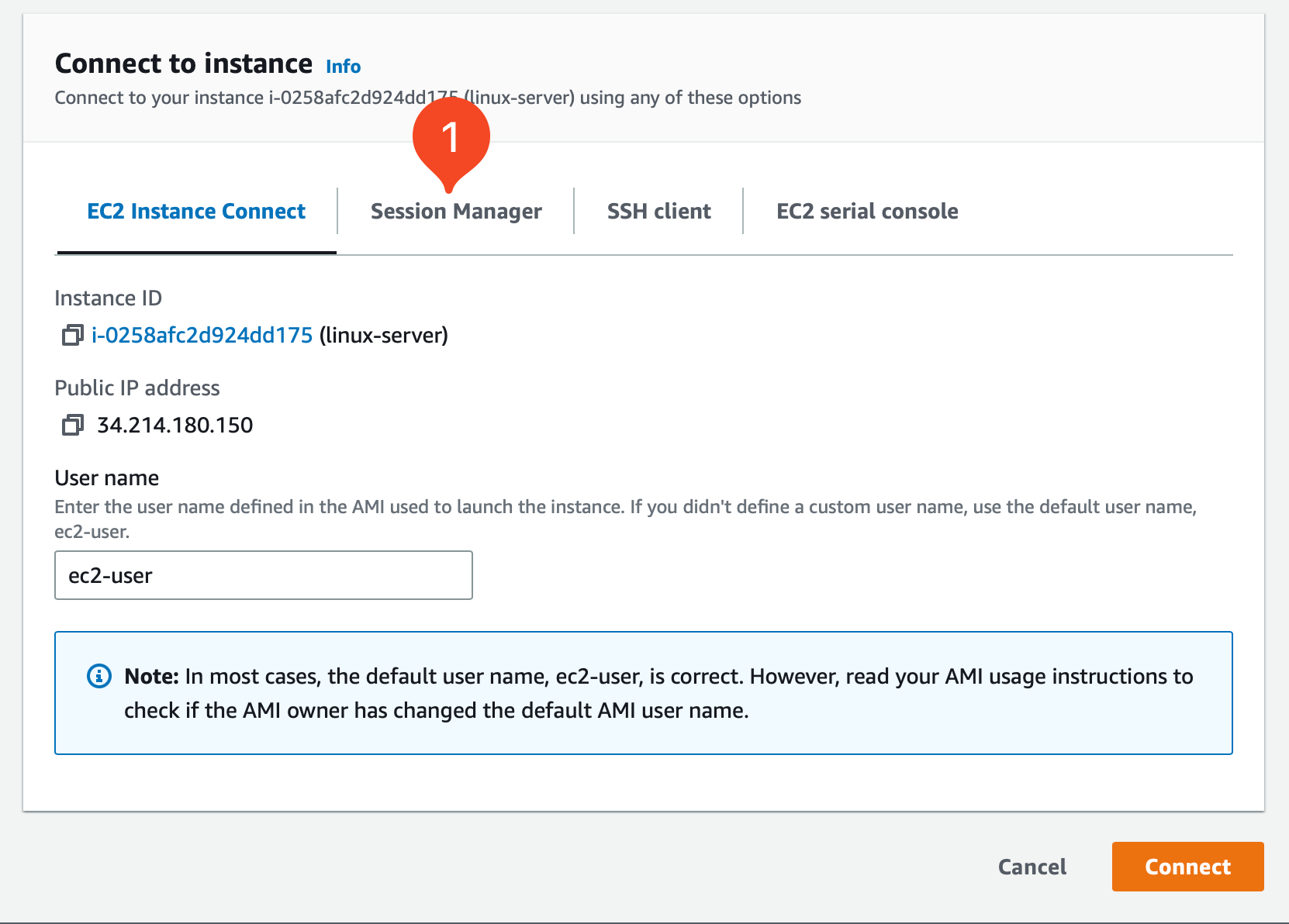 How to connect to an AWS EC2 without using a key pair · GitHub