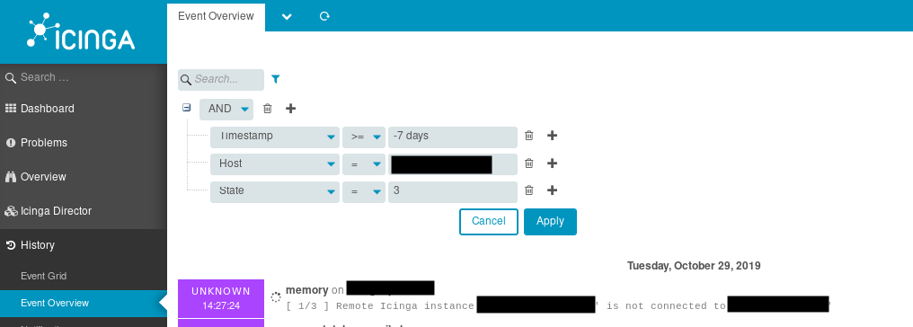 Remote Icinga instance 'agent1.example.com' is not connected to 'master.example.com' after ...