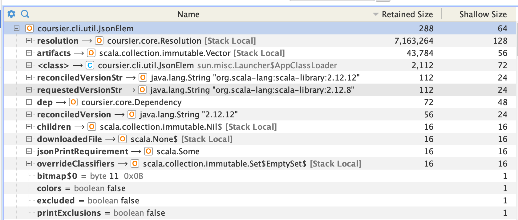 Memory usage of `coursier fetch --json-output-file ...` · Issue #2534 · coursier/coursier · GitHub
