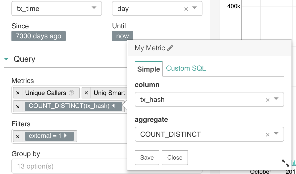 Metrics are not properly added in My Metric · Issue #6057 · apache/superset · GitHub