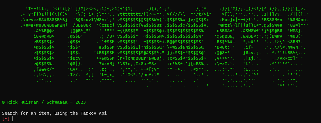 GitHub - Rick-Huisman/TarkovApp: A light weight C# console application ...