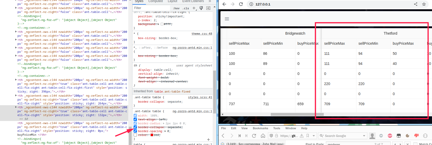 VirtualScroll and Fixed Colums bug · Issue #7841 · NG-ZORRO/ng-zorro-antd · GitHub