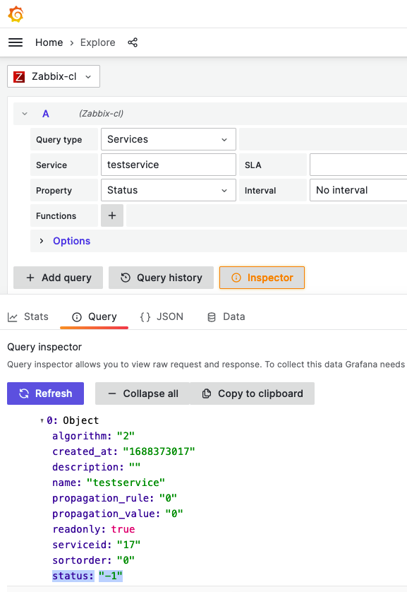 Incorrect Status Of It Service · Issue 1652 · Grafanagrafana Zabbix · Github 