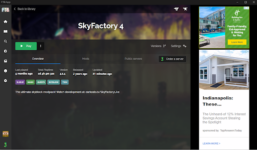 Cant Update Download Or Play Any Modpacks · Issue 932 · Ftbteamftb App · Github 