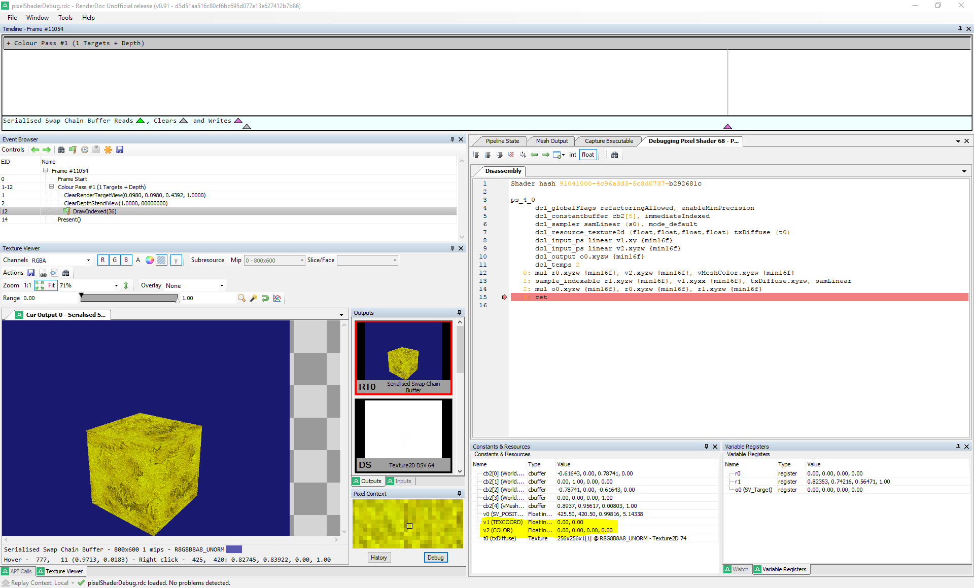 Mesh Output view doesn't work when using min16* types in HLSL · Issue #720 · baldurk/renderdoc ...