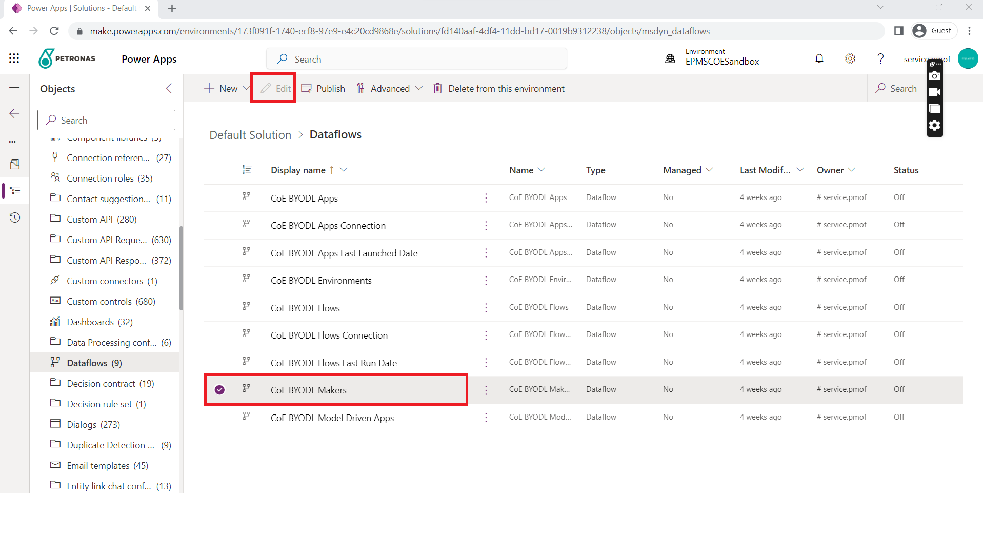 [CoE Starter Kit - BUG] -- Not able to load the data -- all the tables are empty "Power Platform ...
