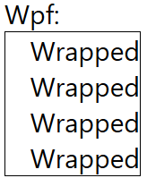 TextBlock wrapping causes text alignment Center to be off center ...
