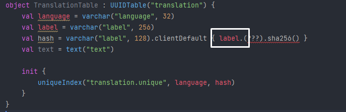 Question: ClientDefault - access to an another column? · Issue #1323 · JetBrains/Exposed · GitHub