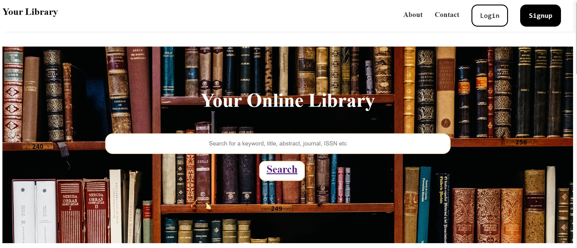GitHub - alamnahid/your-online-library-frontend: Practice HTML & CSS