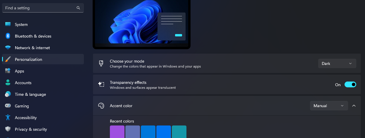 Mica For everyone is not working for me as you can see on the cmd or ...