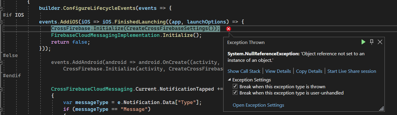 Firebase notifications not working on IOS · Issue #223 · TobiasBuchholz/Plugin.Firebase · GitHub