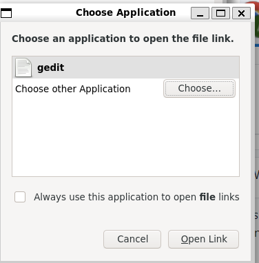 firefox: wrong window positioning at choosing application to open after download. · Issue #297 ...