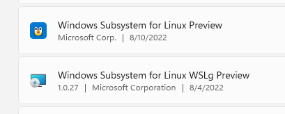 Preview build being forced on me via Windows Update · Issue #800 · microsoft/wslg · GitHub