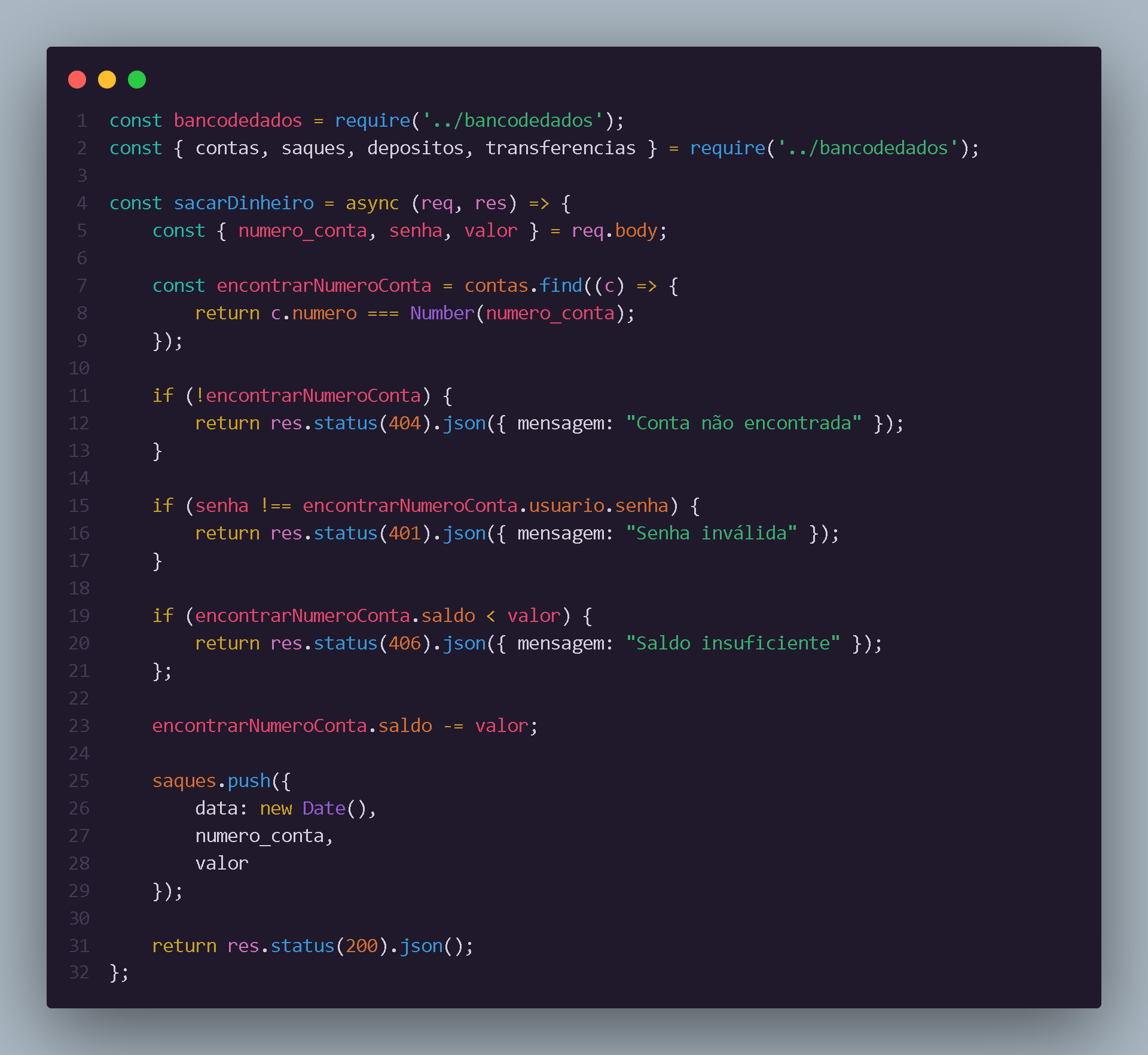 GitHub - dev-MichaelCruz/api-rest-banco: API criada com funções básicas ...