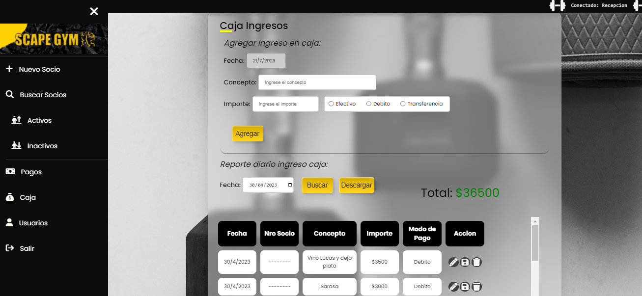 GitHub - marianos1988/sys-gym: Sistema de administracion de Socios en un Gimnasio