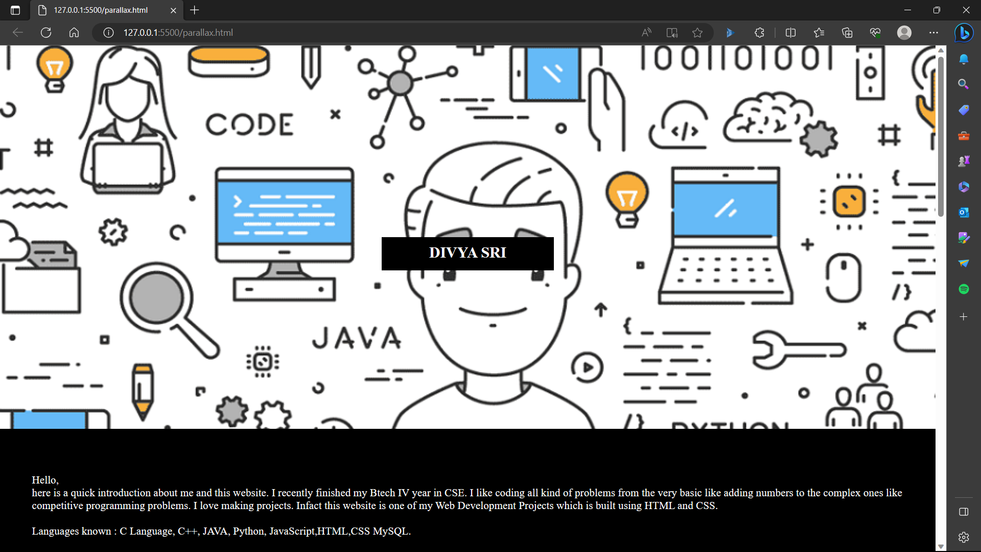 GitHub - HoneySri153/parallax