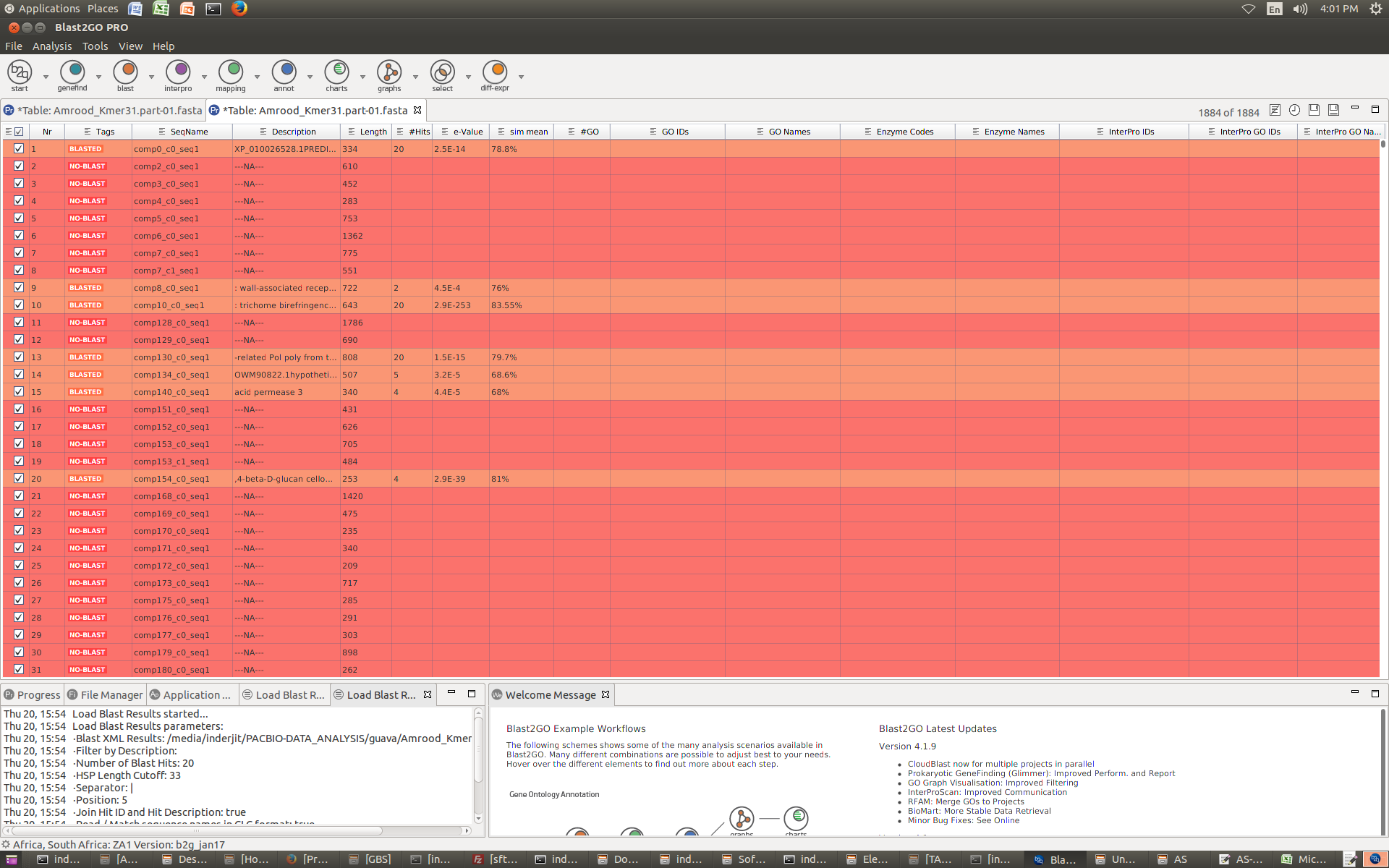 Problem in uploading the Diamond blastx results into Blast2GO · Issue #159 · bbuchfink/diamond ...