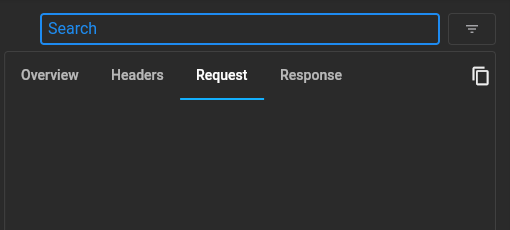 In Network Page: Request object doesn't change on click of different uri request · Issue #5000 ...
