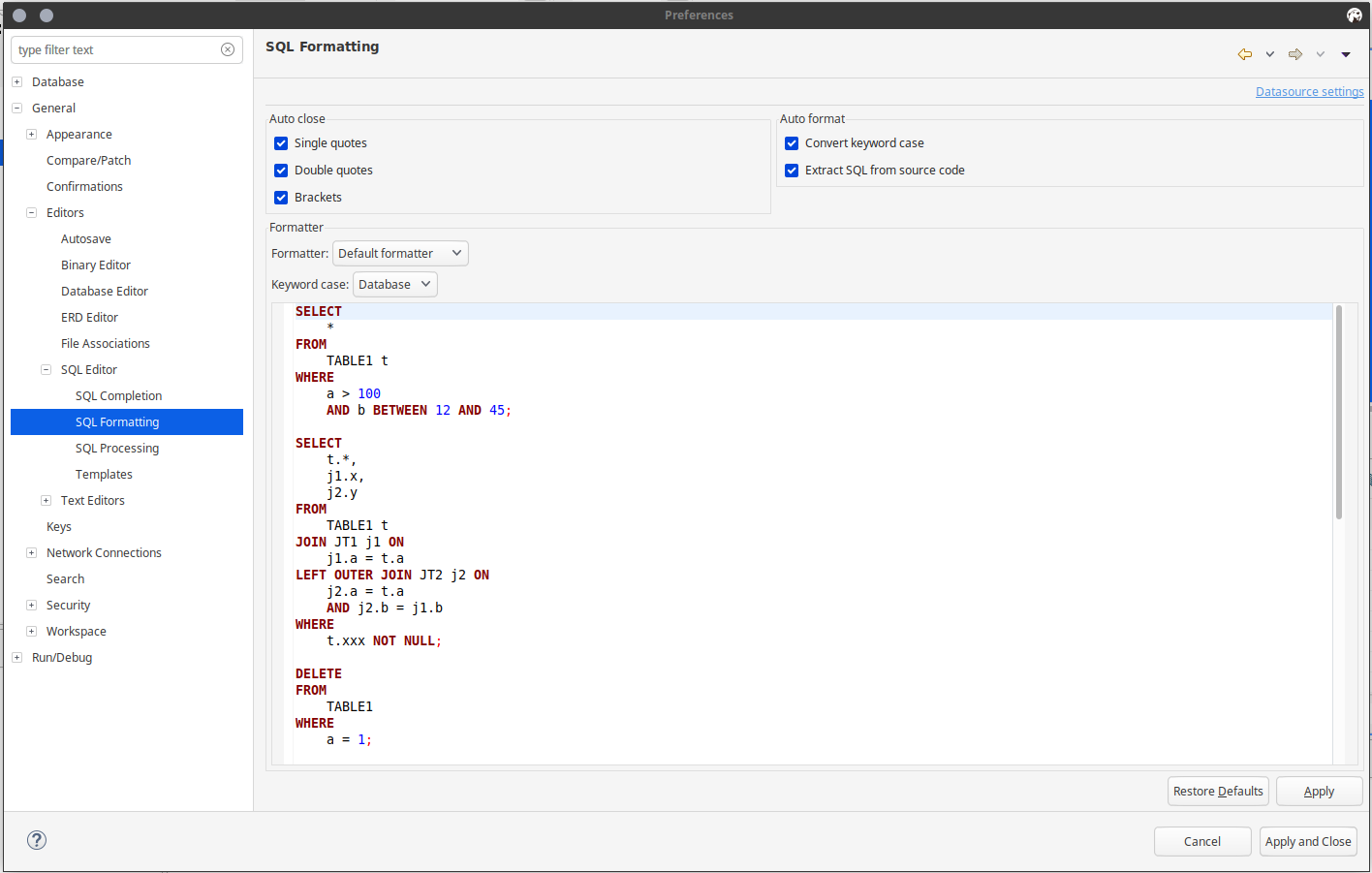 ERROR AFTER FORMATTING SQL · Issue #3427 · dbeaver/dbeaver · GitHub