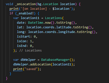 Offline location fetching is not working in debug mode · Issue #1073 · transistorsoft/flutter ...