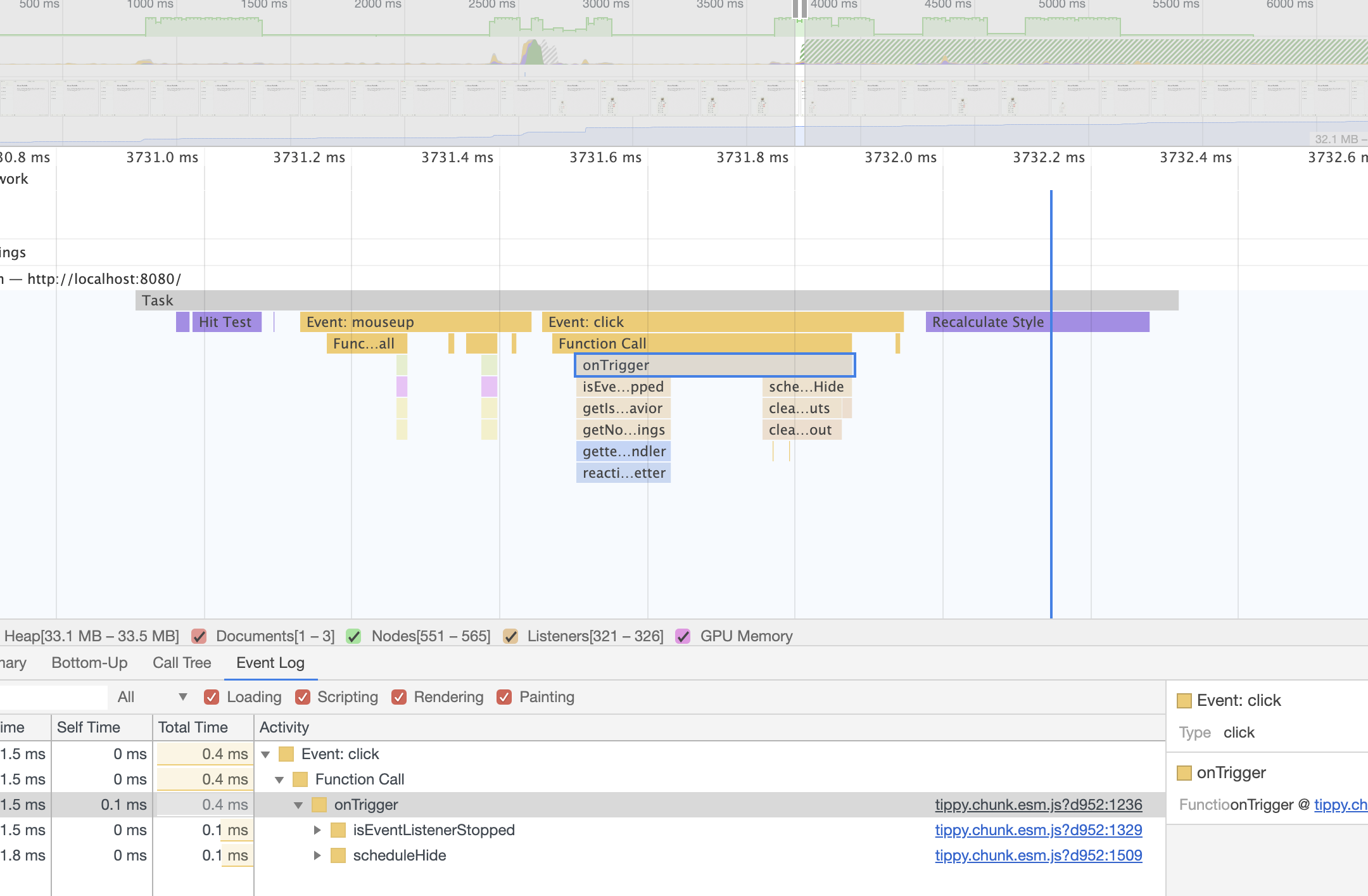It is slow when first triggered to show. · Issue #640 · atomiks/tippyjs · GitHub