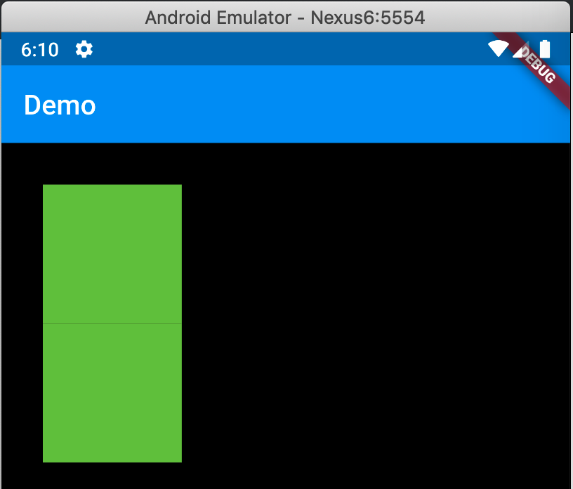 Row, Column and Positioned widgets always have small gap when width ...
